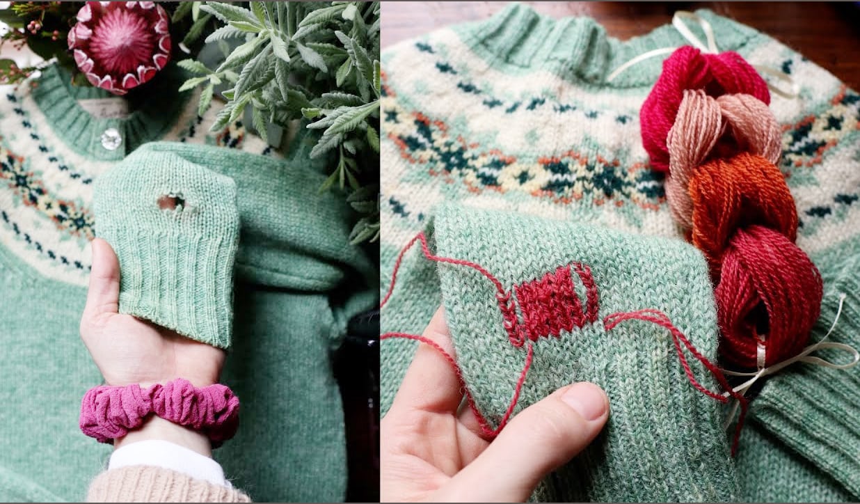 Darning - The Best Way To Mend Your Clothes